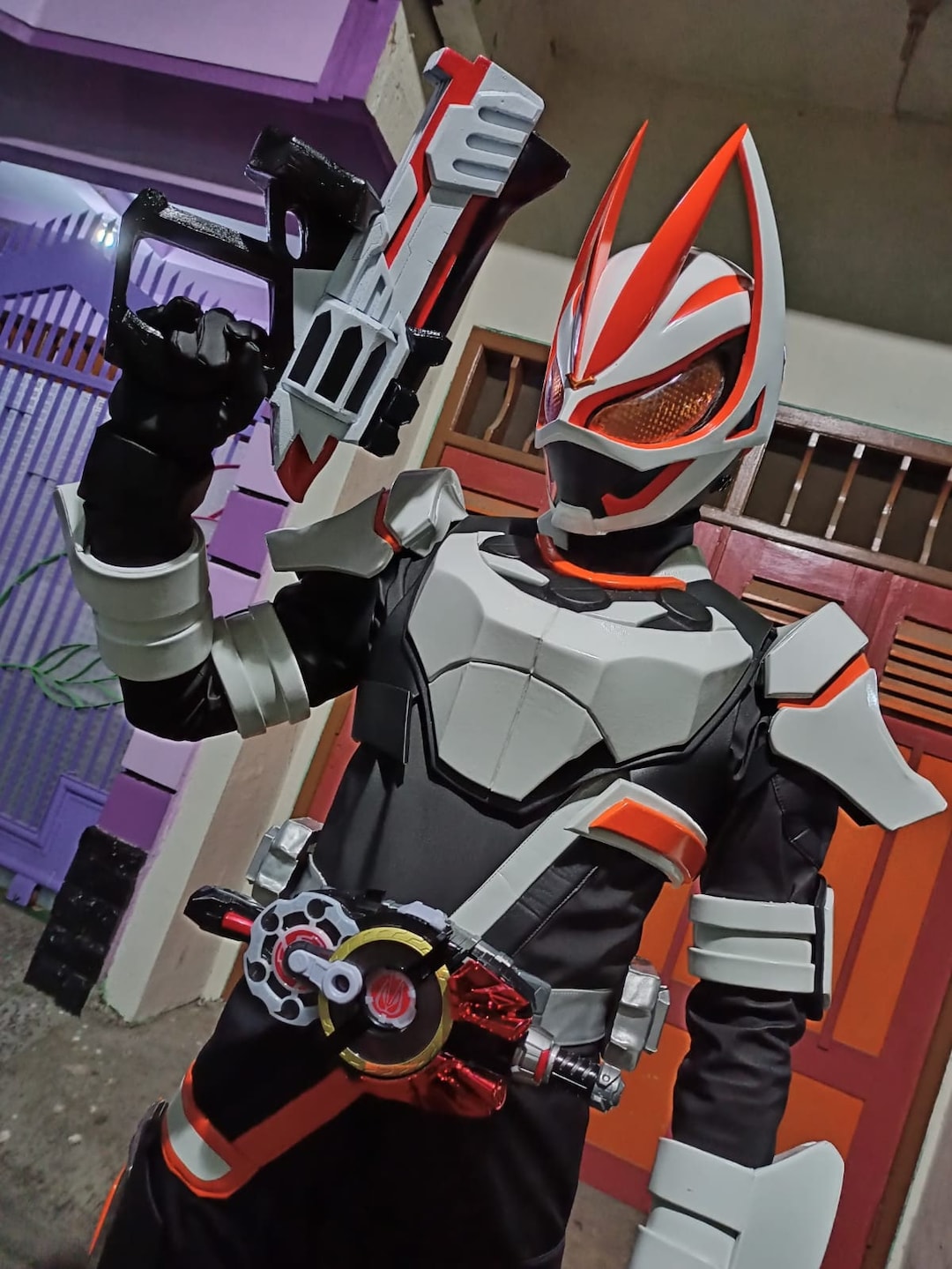 Kamen Rider Geats Magnum Boost Tokusatsu Suit Wearable Cosplay Costume ...