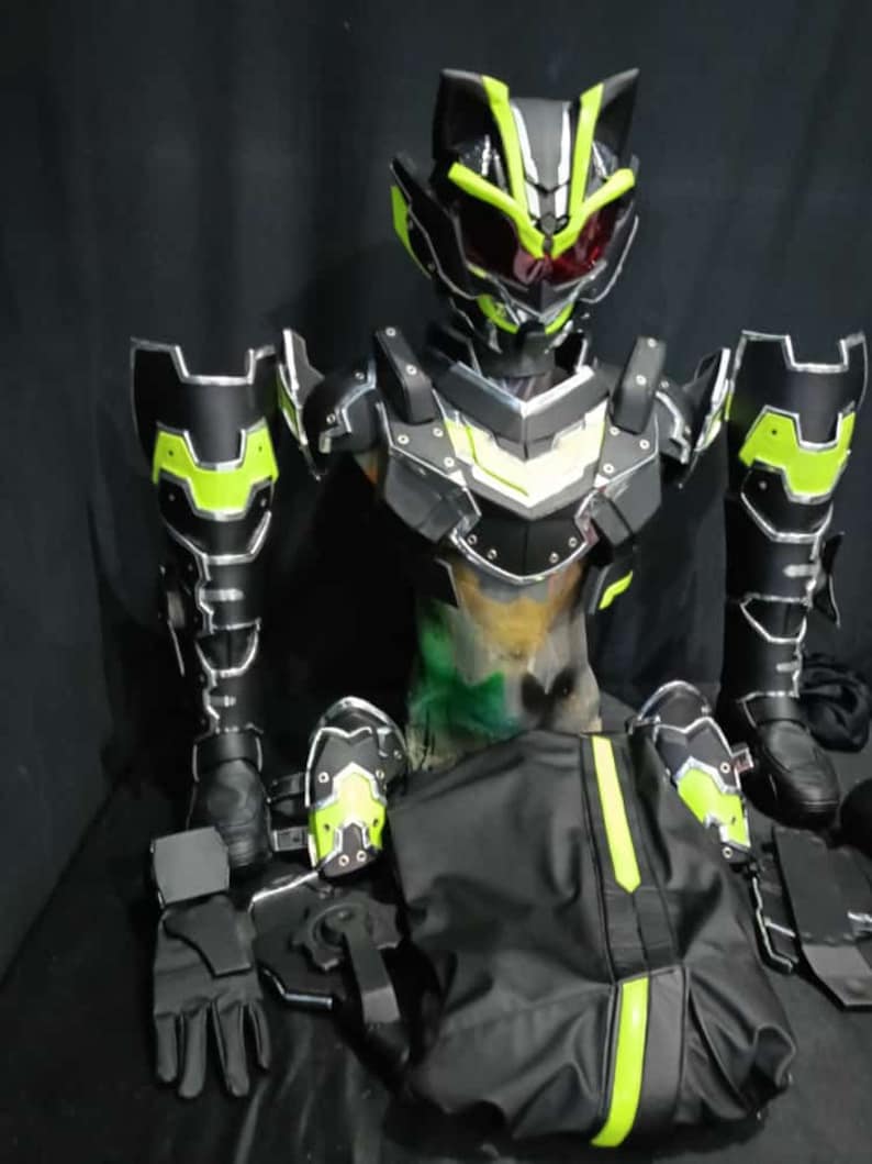 Kamen Rider Tycoon Bujin Sword Cosplay Costume Tokusatsu Suit Ready ...