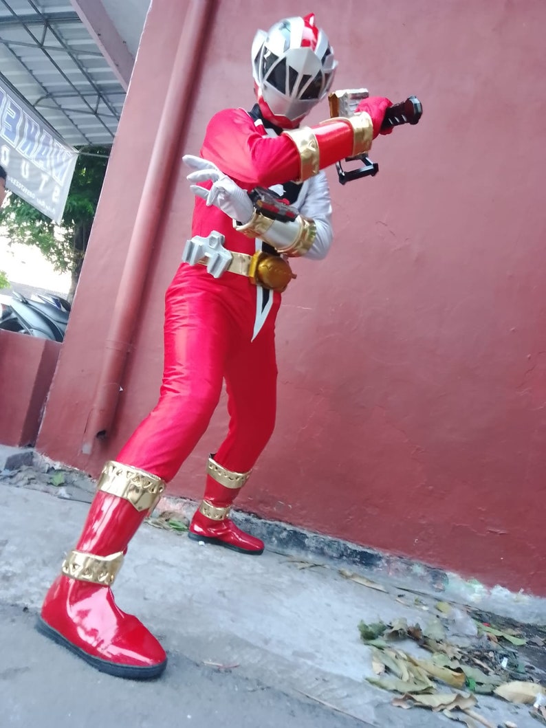 Kishiryu Sentai Ryusoulger Ryusoul Red Power Ranger Dino Fury Tokusatsu ...