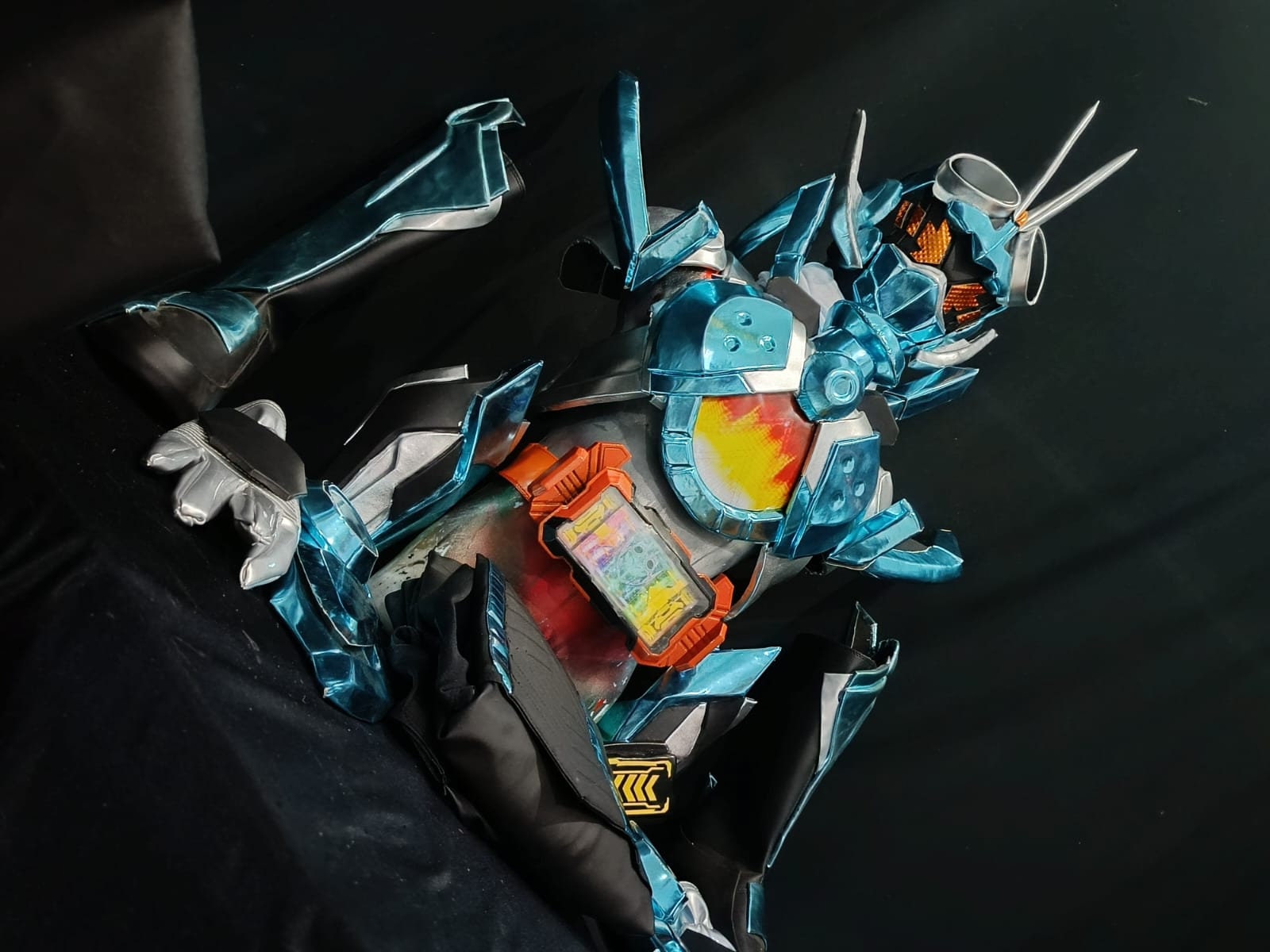 Kamen Rider Gotchard Steamhopper Cosplay Costume Tokusatsu Suit ...