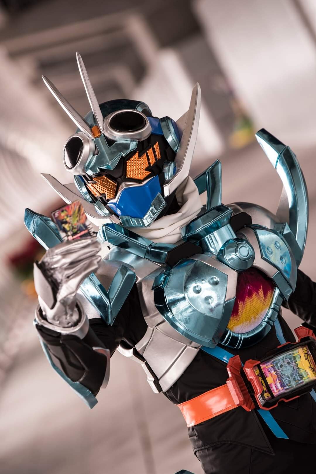 Kamen Rider Gotchard Steamhopper Cosplay Costume Tokusatsu Suit ...