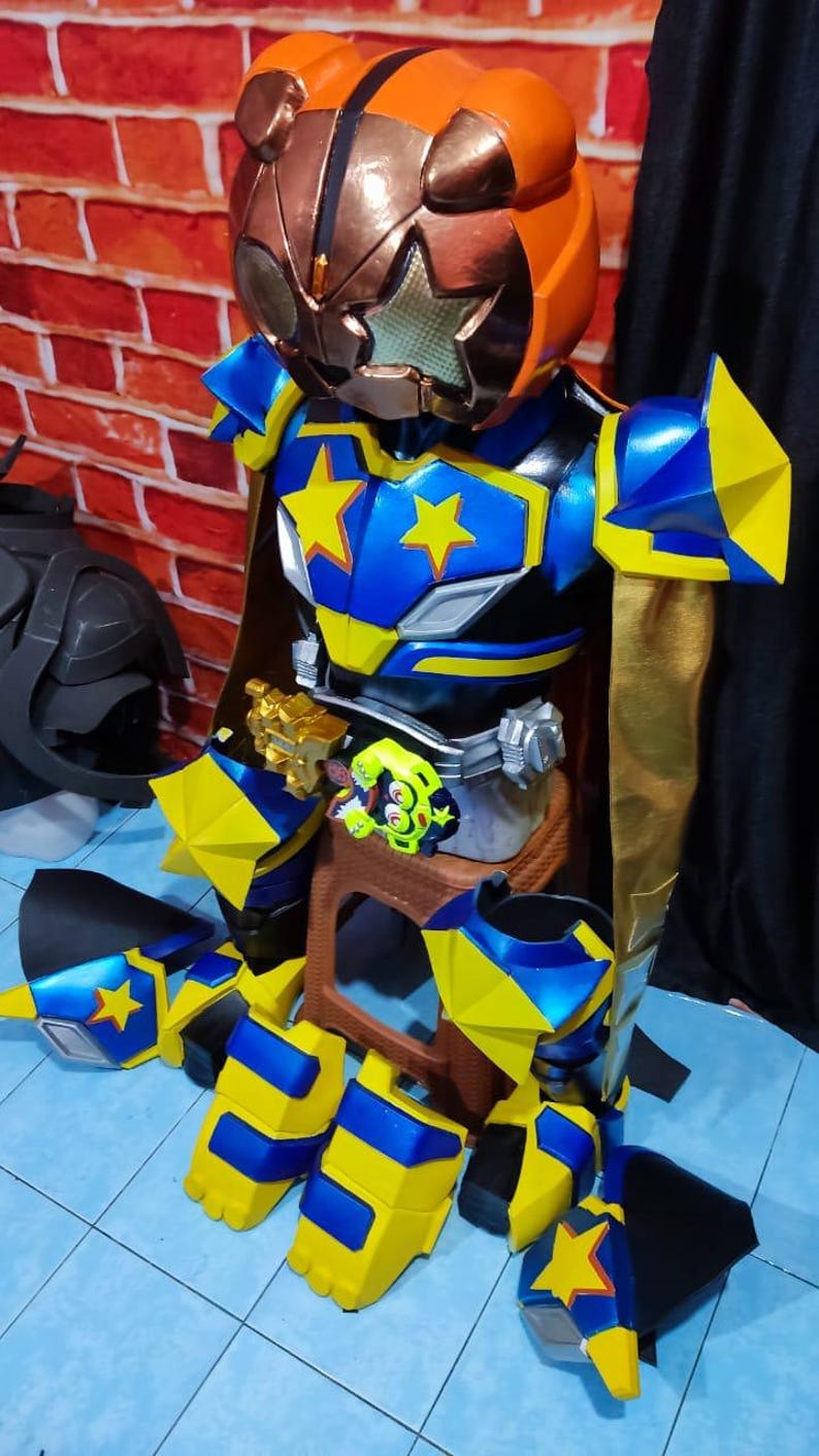 Kamen Rider Punkjack Monster Fever Form Wearable Cosplay Costume ...