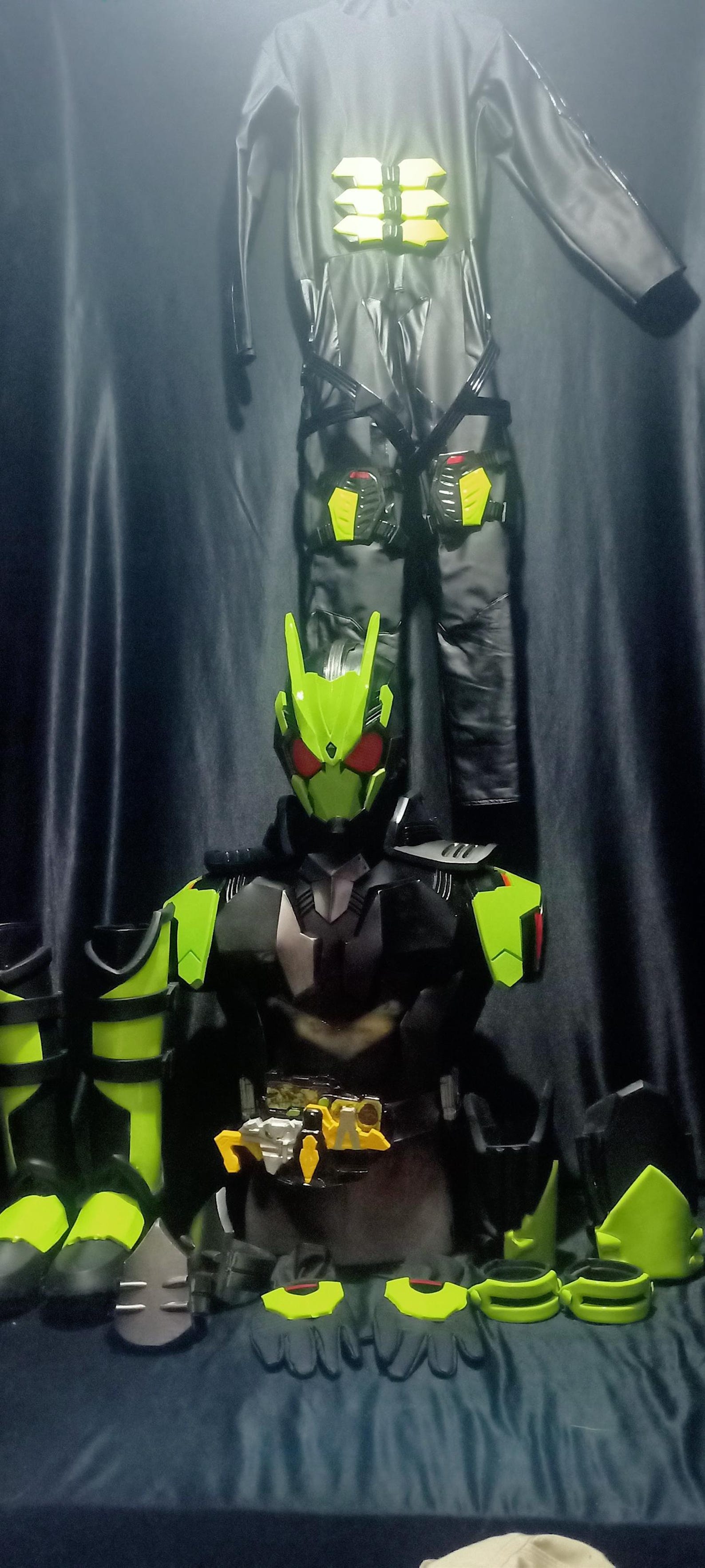 Kamen Rider Proto Zero One Tokusatsu Suit Wearable Cosplay Costume ...