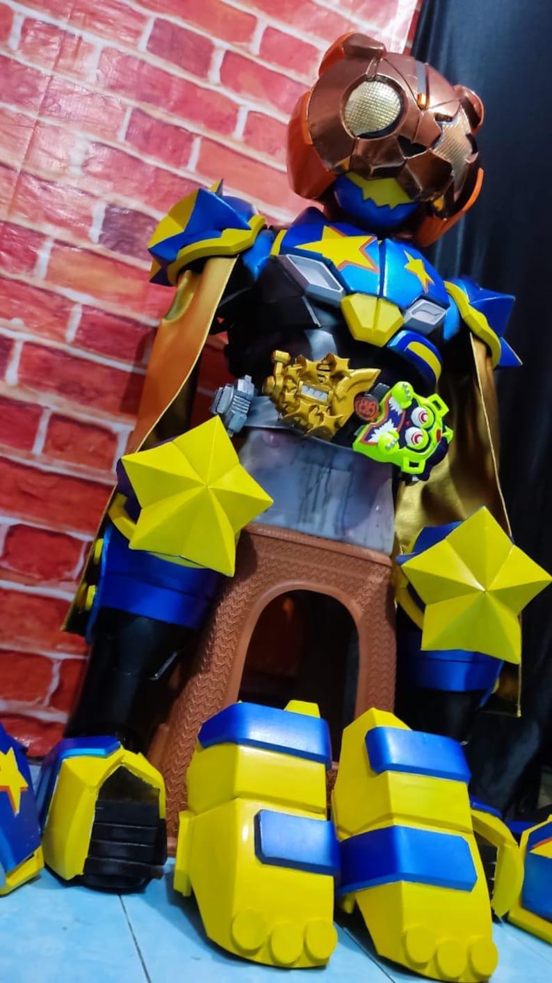 Kamen Rider Punkjack Monster Fever Form Wearable Cosplay Costume ...