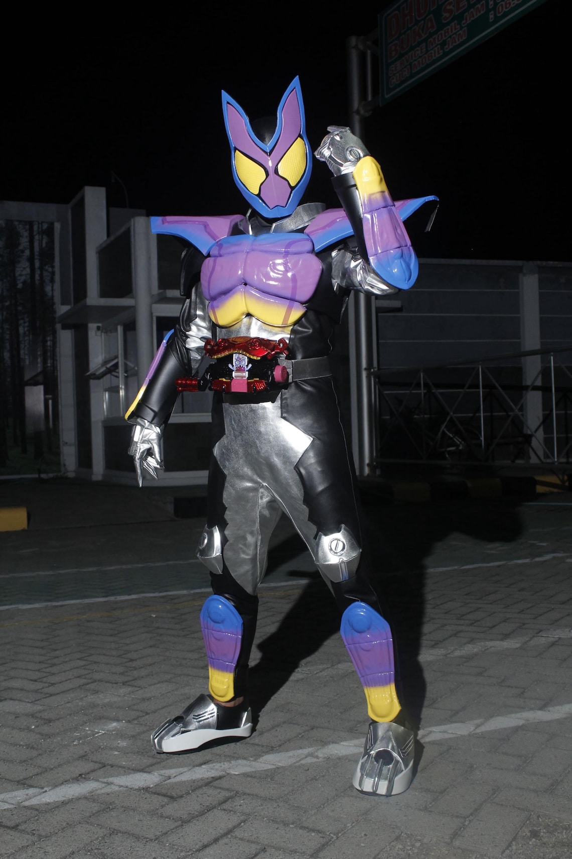 Kamen Rider Gavv Poppin Gummy Form Tokusatsu Suit Wearable Cosplay ...