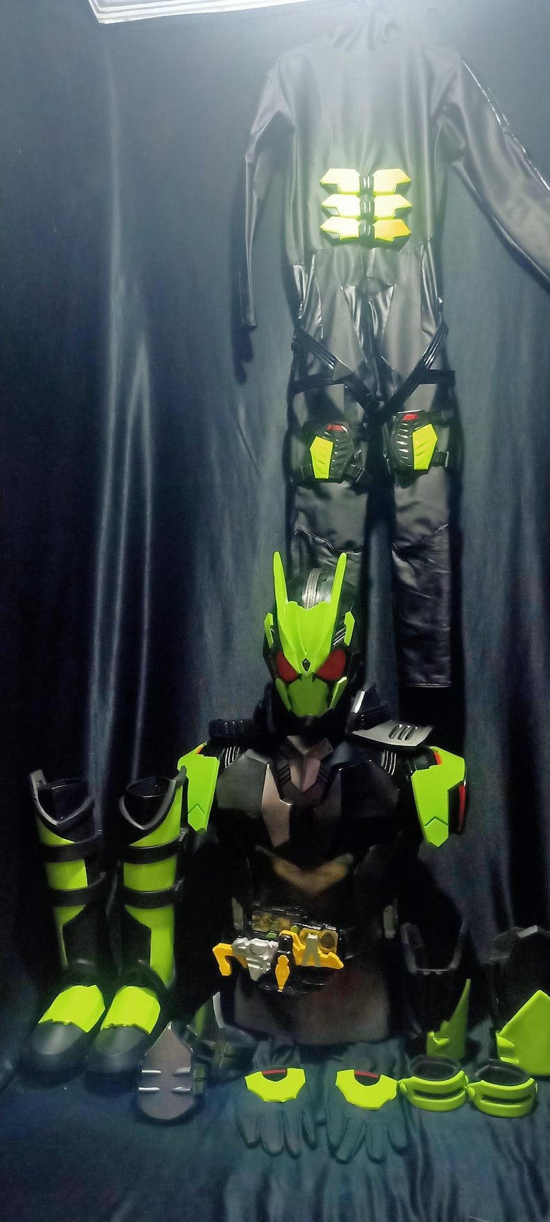 Kamen Rider Proto Zero One Tokusatsu Suit Wearable Cosplay Costume ...