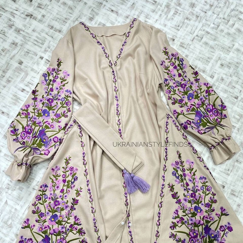 Ukrainian Embroidery Dress - Etsy