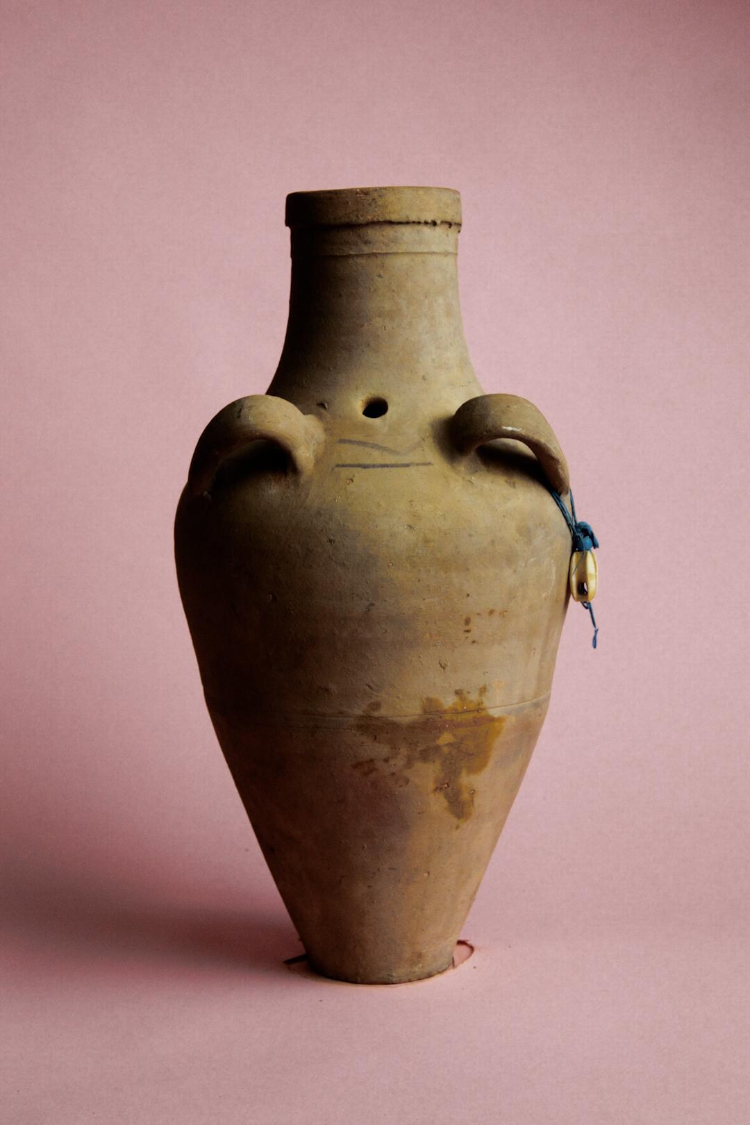 Terracotta Olive Oil Pot Rustic Turkish Storage Jar Handmade Vintage ...
