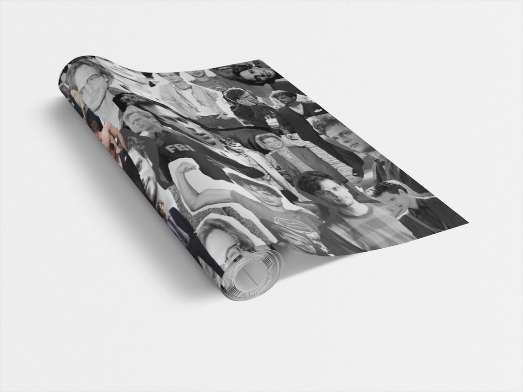 Matthew Gray Gubler Wrapping Paper Custom Wrapping Paper Matthew Gray ...
