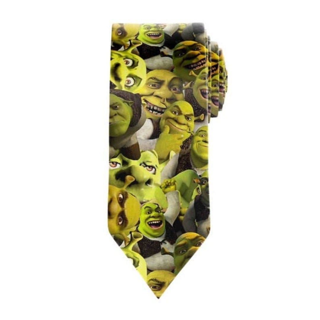 Shrek Tie Shrek Neck Tie - Etsy