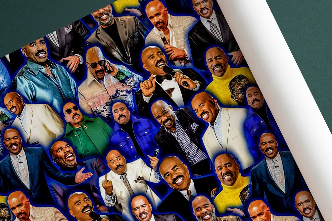 Steve Harvey Wrapping Paper Steve Harvey Gift Wrap - Etsy