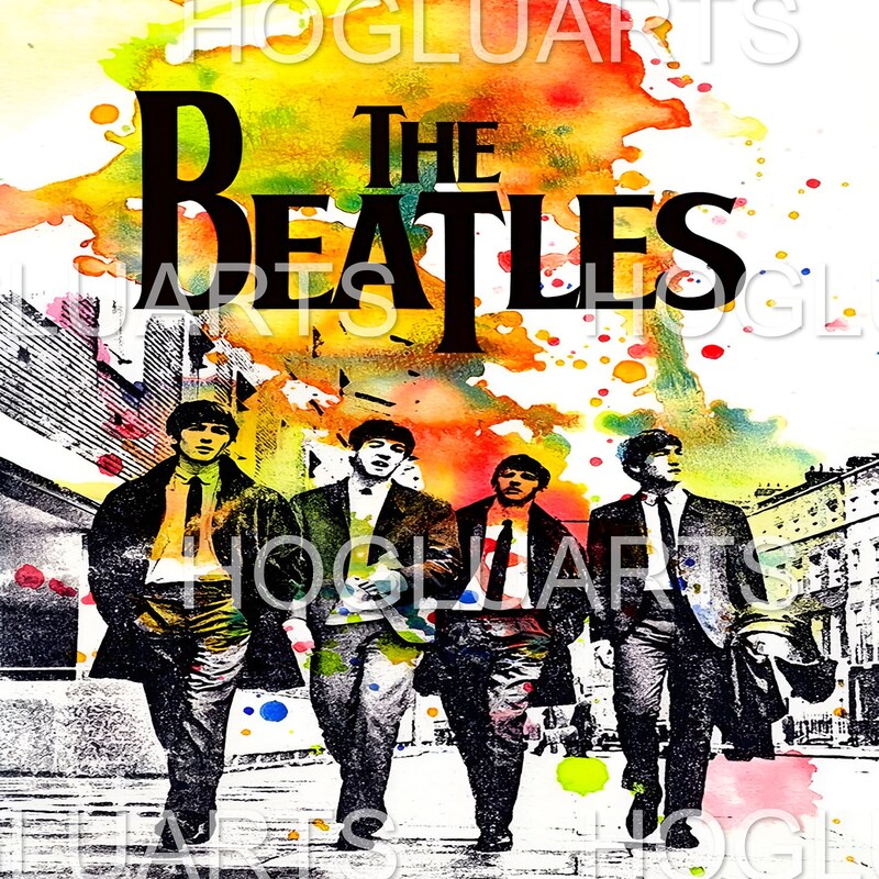 Beatles Art Print - Etsy