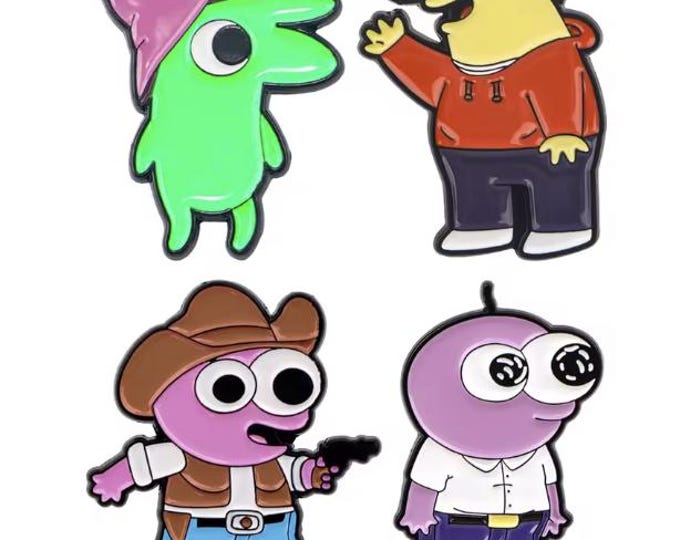 Smiling Friends Vacation Charms 2.5 In - Etsy