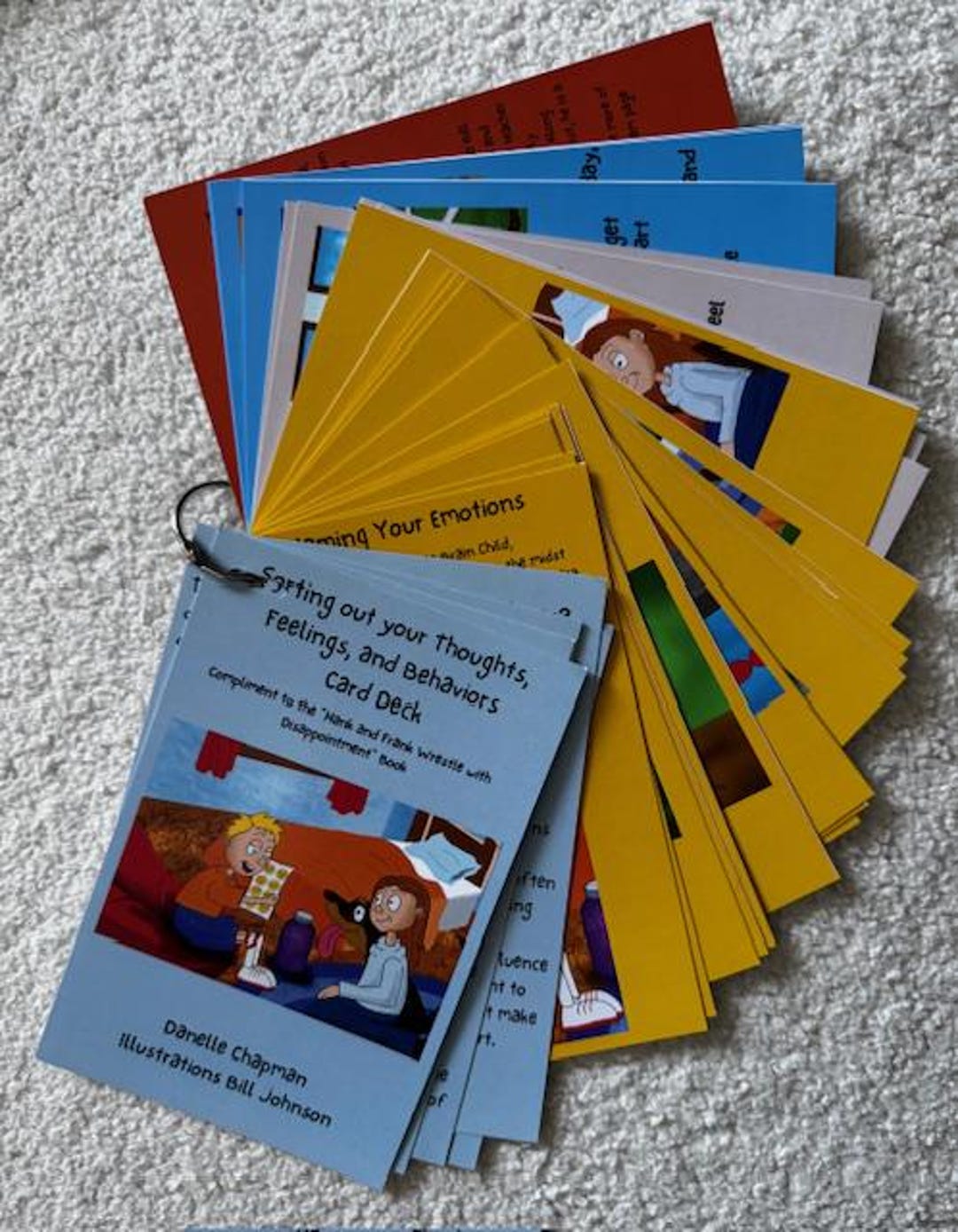 Sorting Out Your Thoughts, Feelings, and Behaviors Card Deck - Etsy