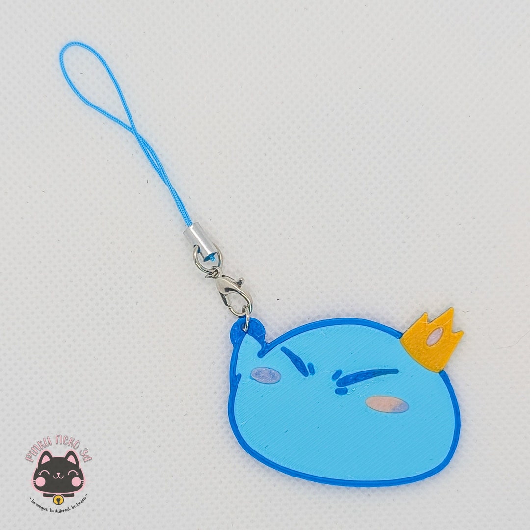 Phone Charm Rimuru Tempest, 3d Printing, PLA, Slime Cute, Tensura ...