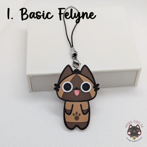 Phone Charm Felyne Monster Hunter, Palico Keychain, MH Wilds Game, 3d ...