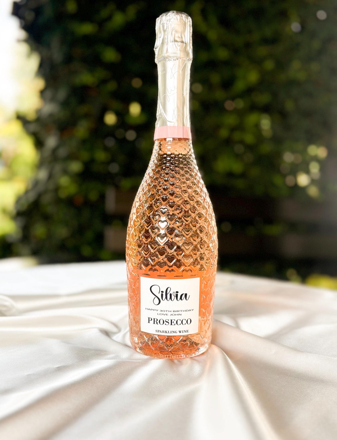 Personalised Prosecco Champagne Wine Label Vinyl Sticker – Funny ...