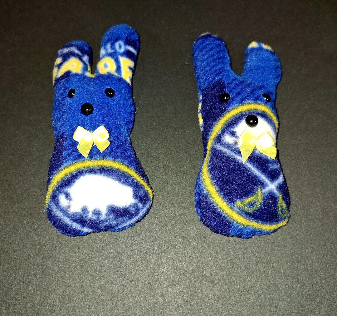 Buffalo Sabers Stuffed "peep" Bunny - Etsy