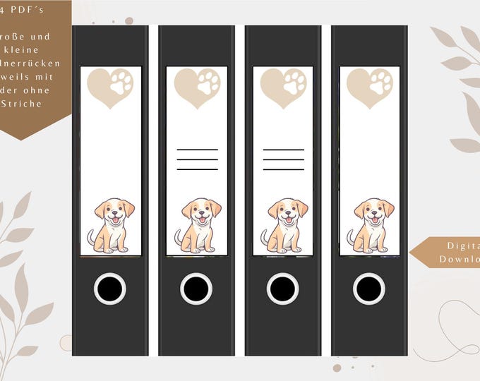 Folder Spine Labels - Labels for Inserting Wide + Narrow Folders With ...