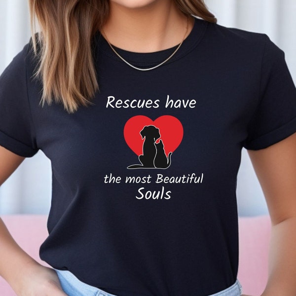 Rescue Dog T Shirt - Etsy