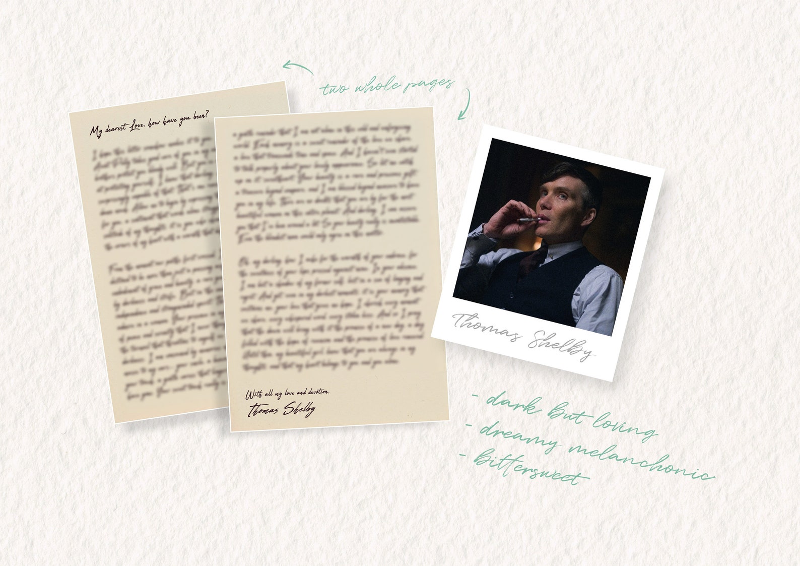 A Digital Letter From Thomas Shelby - Etsy