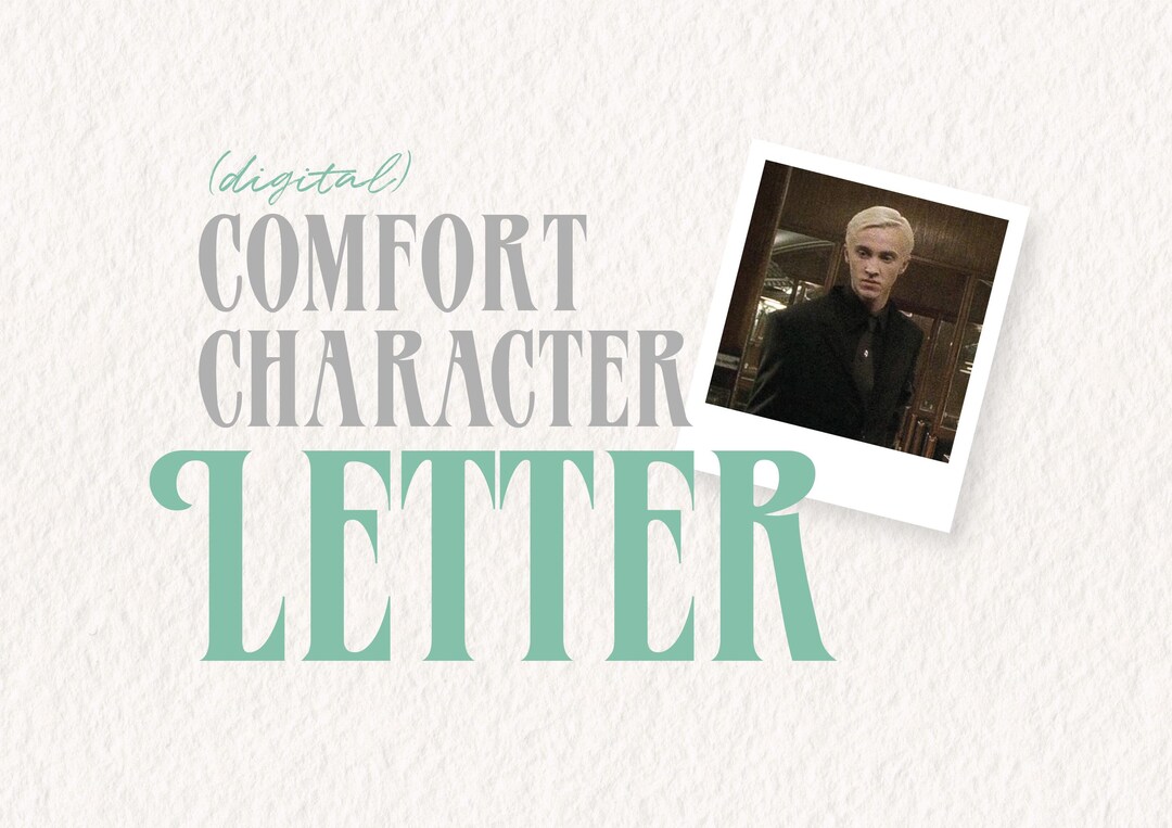 A Digital Letter From Draco Malfoy - Etsy