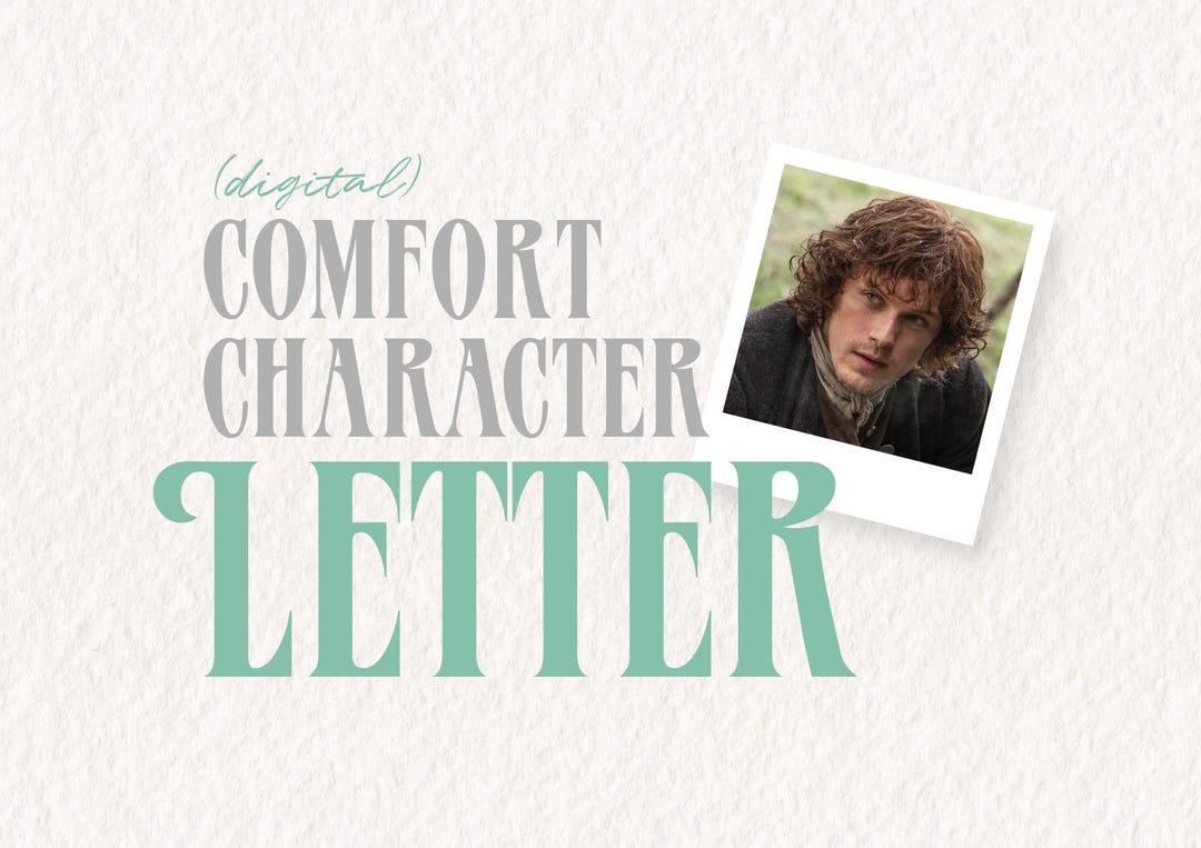A Digital Letter From Jamie Fraser - Etsy