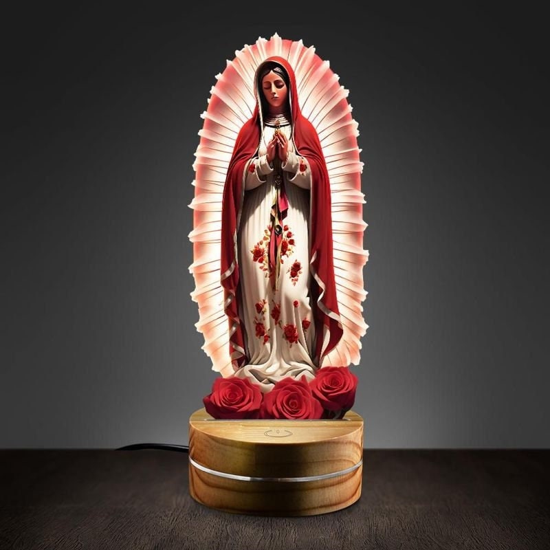 Virgin Mary Light Up - Etsy