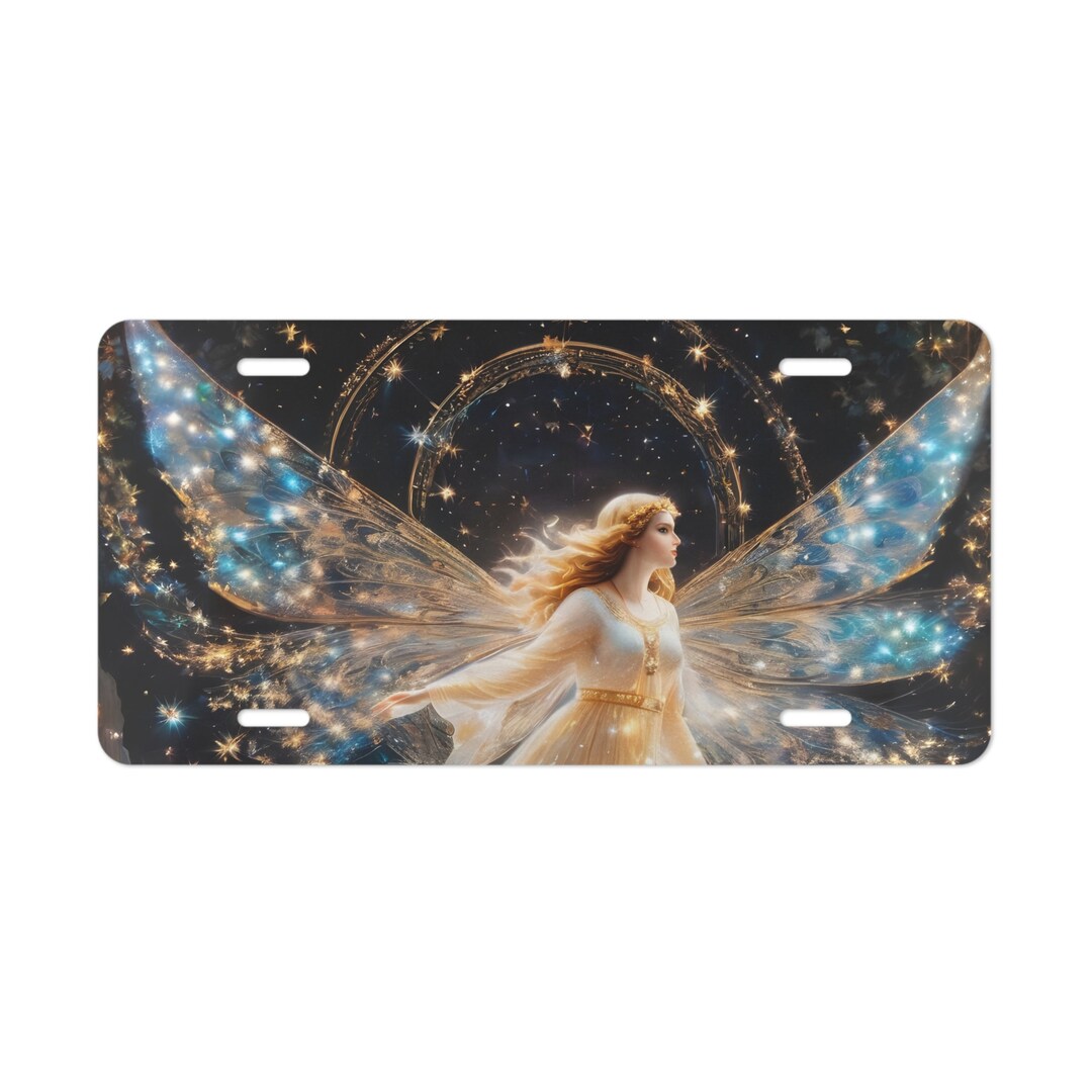 Guardian Angel License Plate Angel II Angel Vanity Plate Spiritual ...