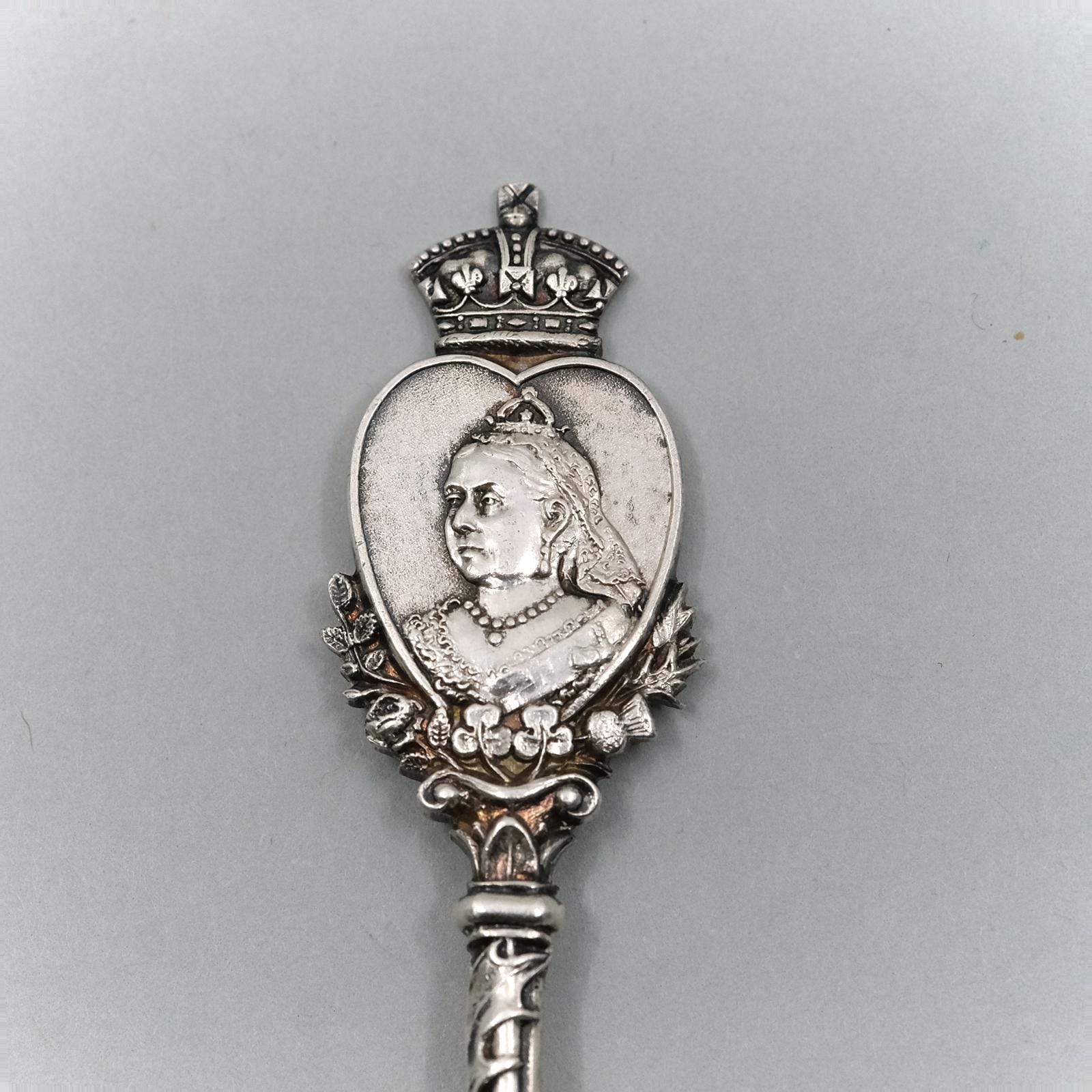 John Round Sterling Silver 5" Diamond Jubilee of Queen Victoria ...