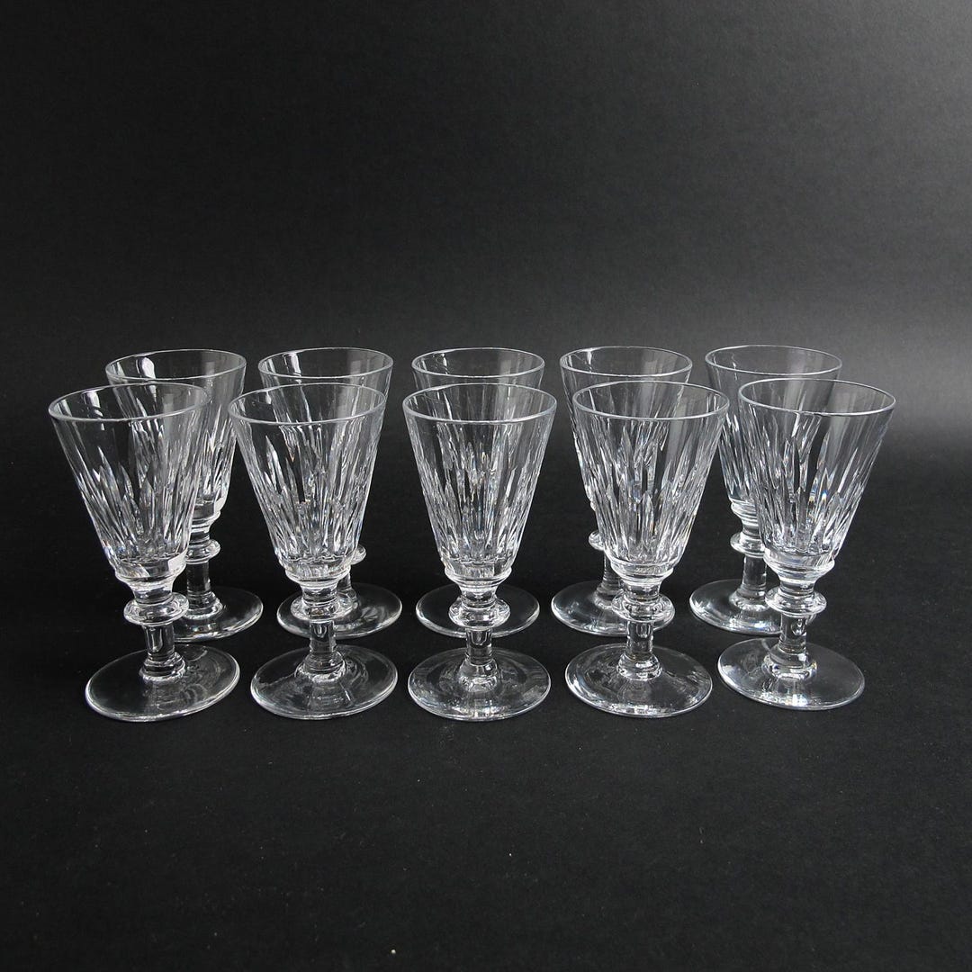 Sherwood by Webb Corbett Crystal Set of 10 Cordial Liqeur Glasses 3 5/8 ...