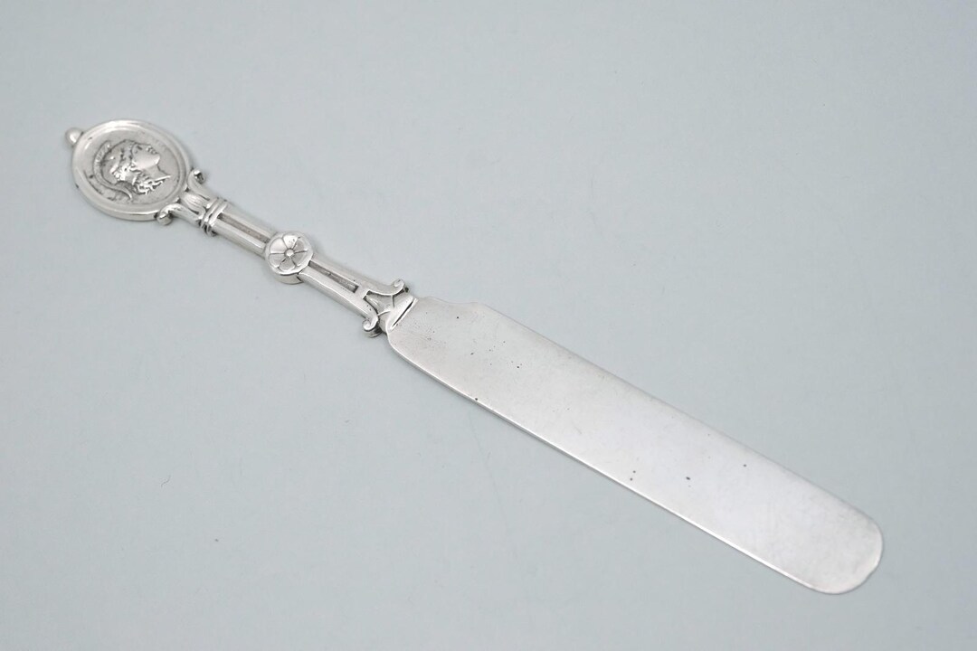 Medallion by Wendt for Ball Black & Co Sterling 8" Knife(s) ~47g ...