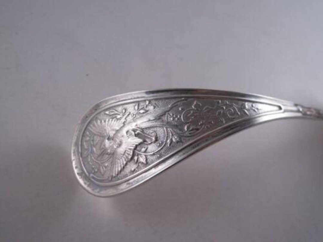 John Wendt Sterling Bird Pattern Cream Ladle 6 3/8 - Etsy