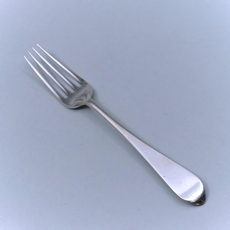 Irish Rib by James Robinson Sterling Silver 8 3/8 Large Dinner Forks No ...