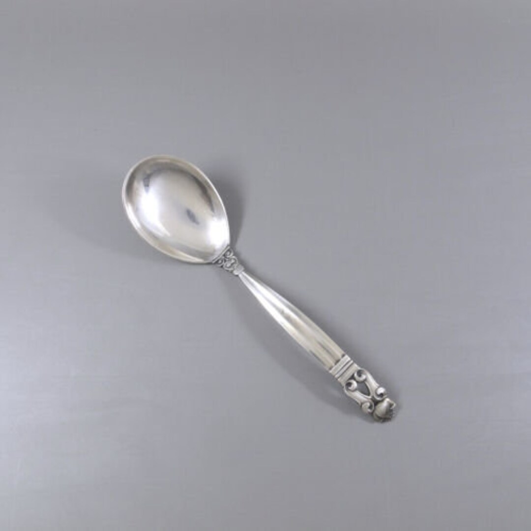 Acorn by Georg Jensen Denmark Sterling Silver Jam Spoon 33G 5 5/8 - Etsy