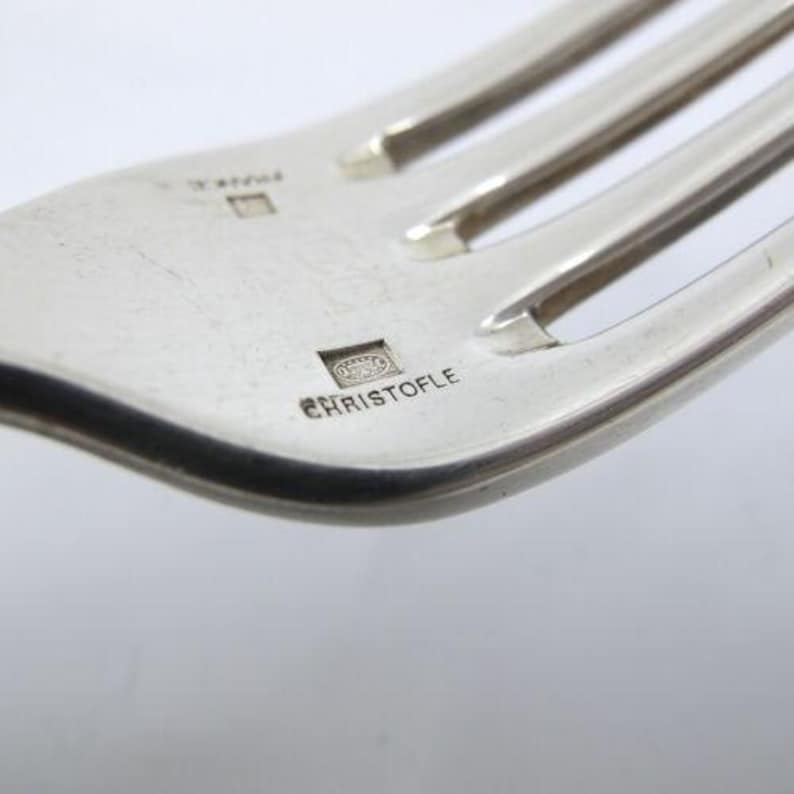 Aria Gold by Christofle Silverplate Gold Accent 8 1/8 Dinner Fork Oc ...