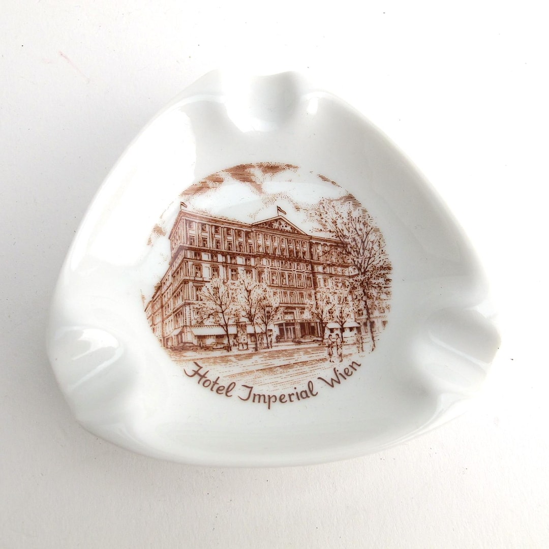 Hotel Imperial Wien Hotel China Ashtrays Rasper & Sohne Vienna Austria ...