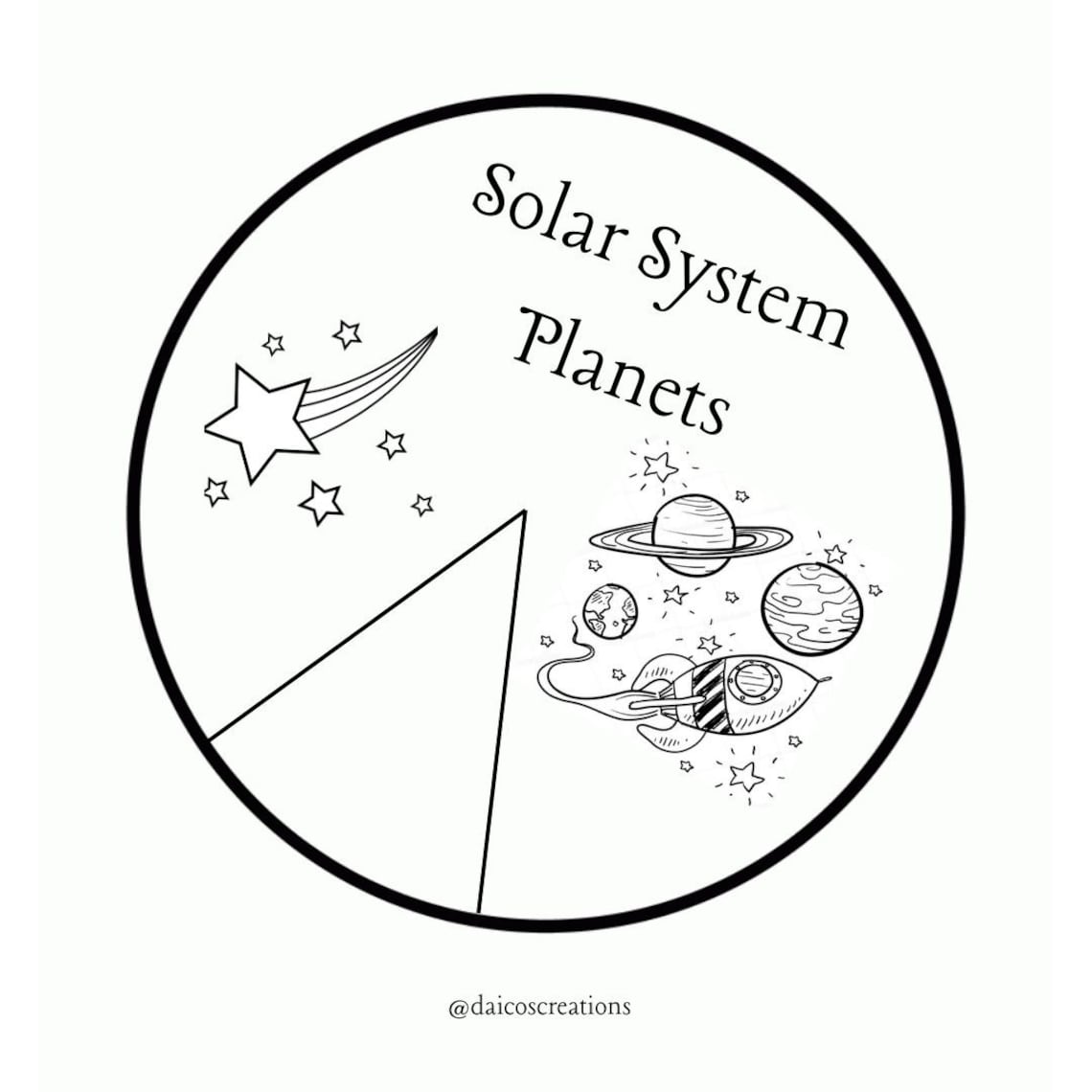 The Solar System Bundle: Solar Wheel, Solar Accordion for Teaching the ...