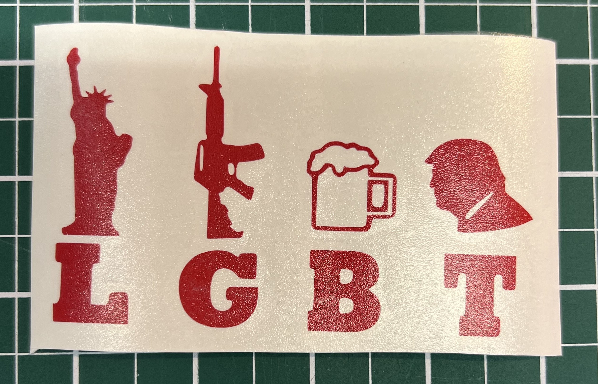 LGBT Decal - Etsy