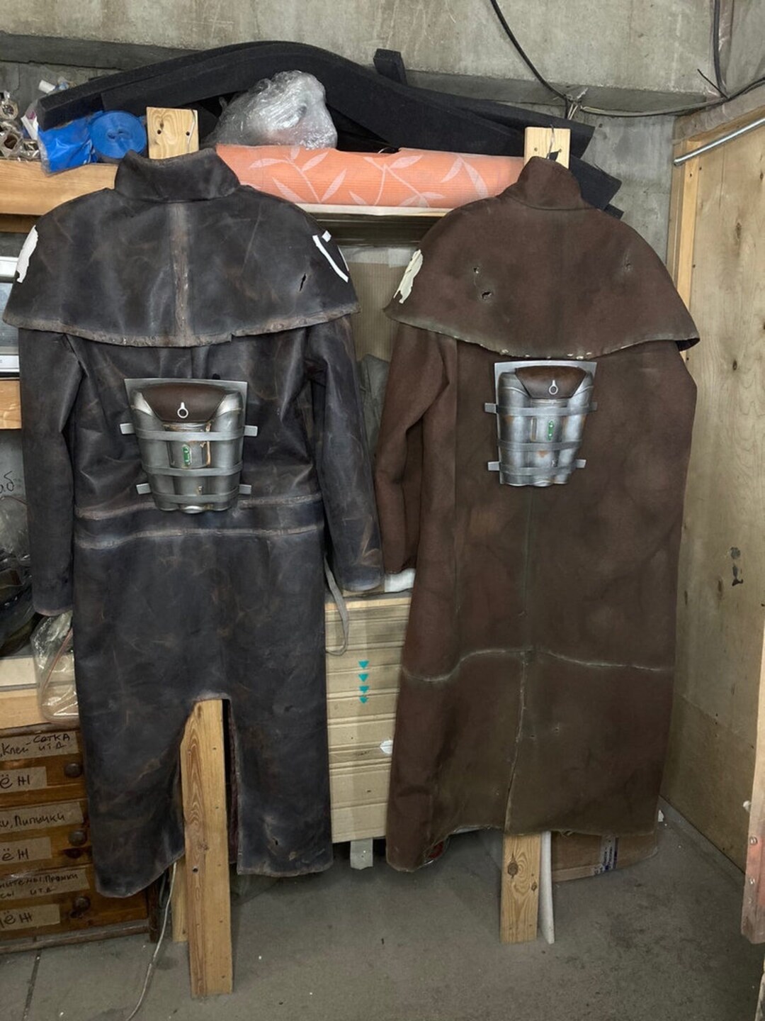 Ncr Ranger Duster an Chest Plate for Cosplay With Leather Holster ...
