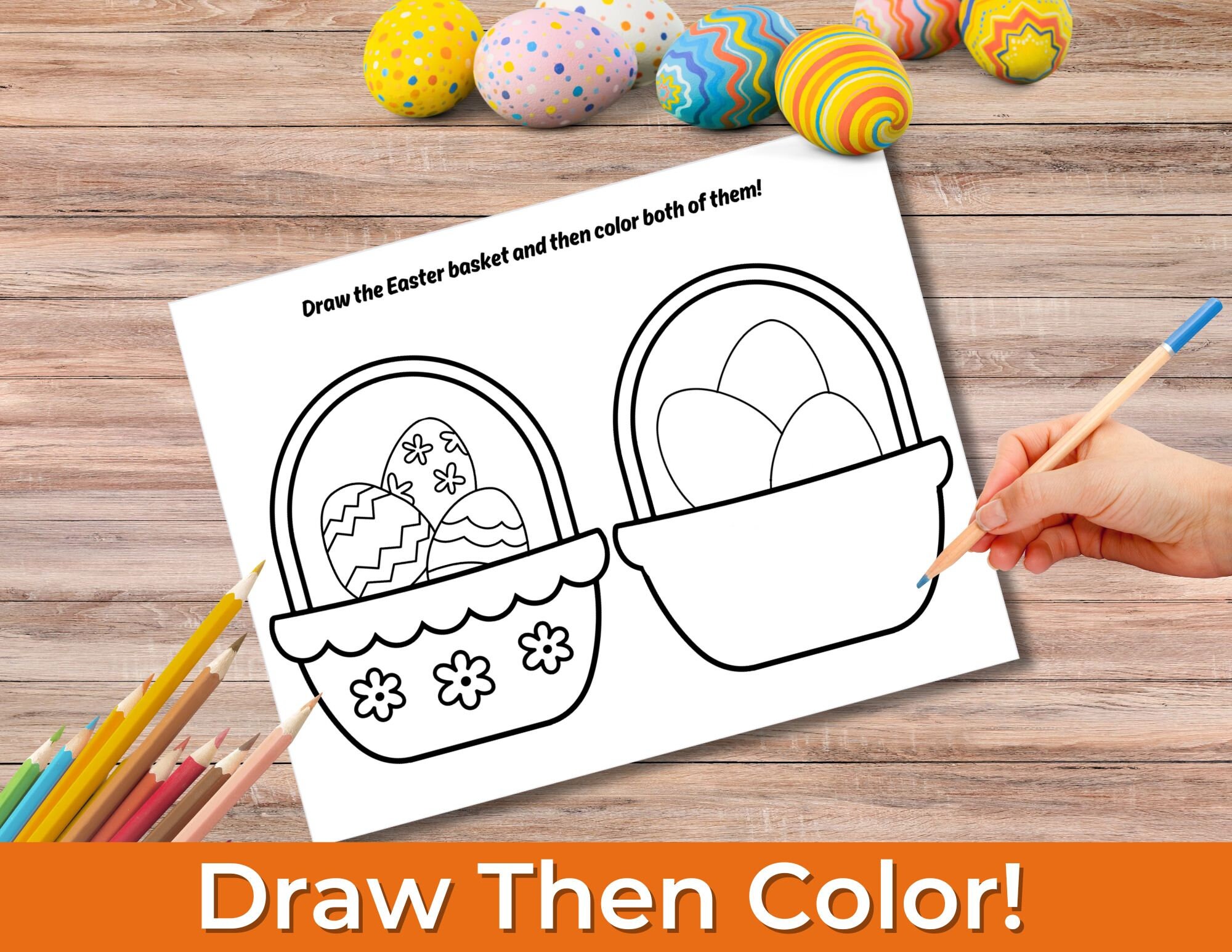 Easter Coloring Pages Easter Activity Pages Easter Drawing Pages ...
