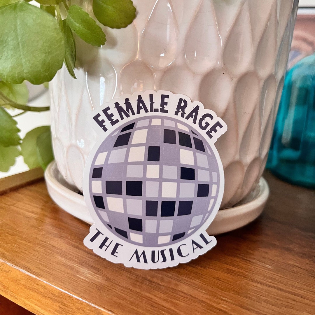 Female Rage: the Musical Sticker, the Tortured Poets Department, Taylor ...