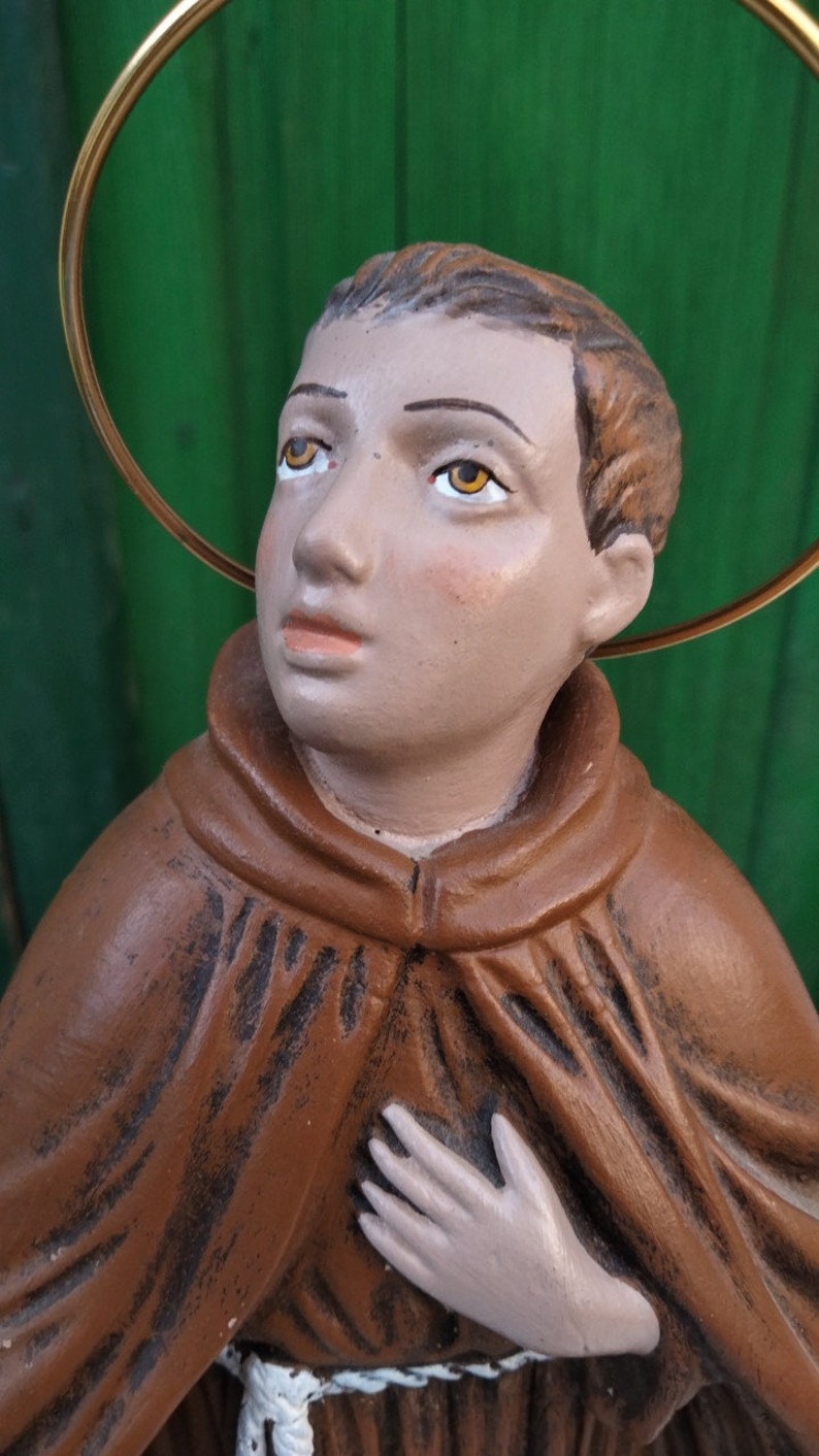 Saint Pascual Bailon, Patron of the Eurcharistic Congresses/ Terracotta ...