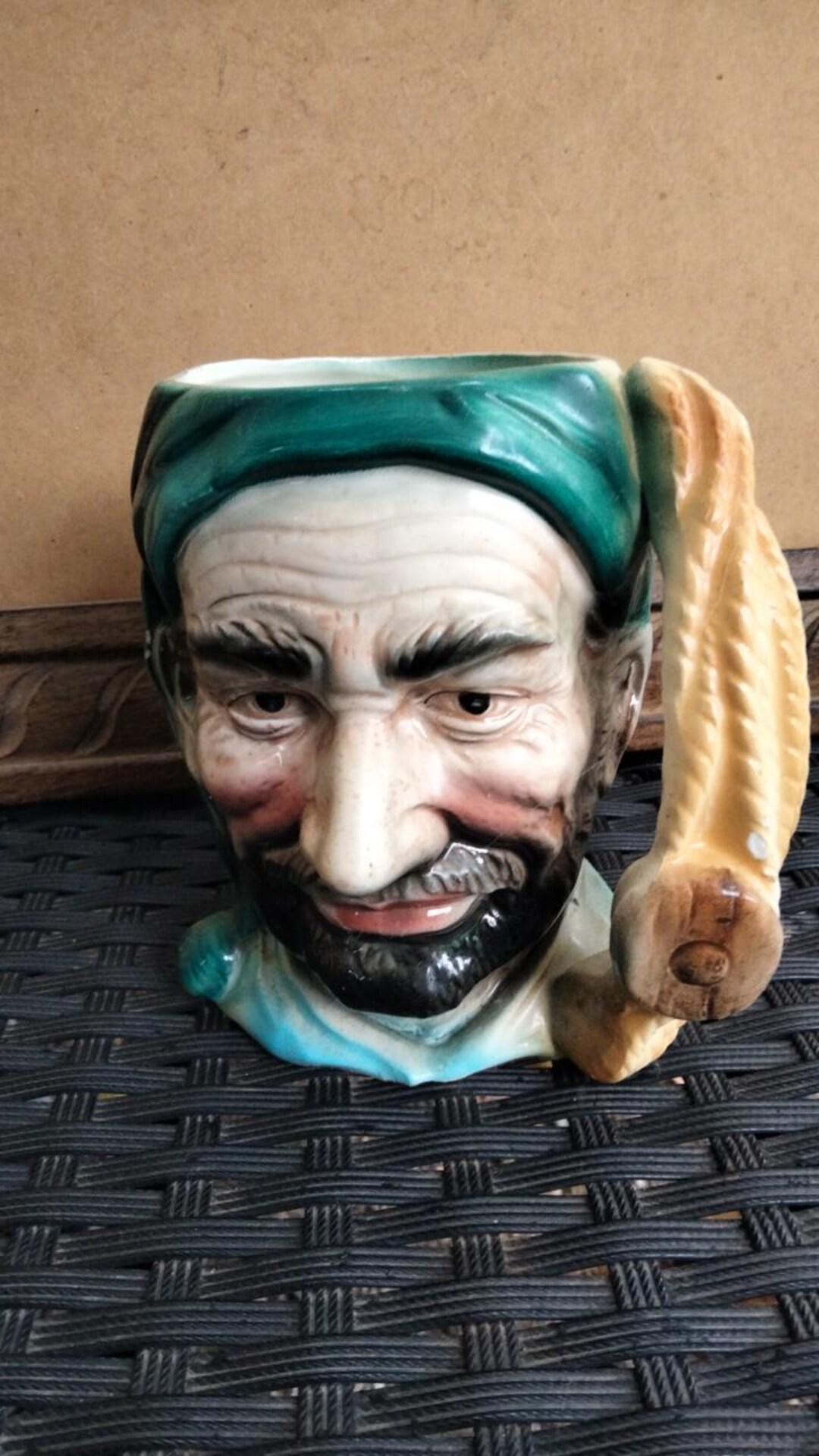 Vintage Ceramic Pirate Collection Jug/large Ceramic Beer Mug Type Toby ...