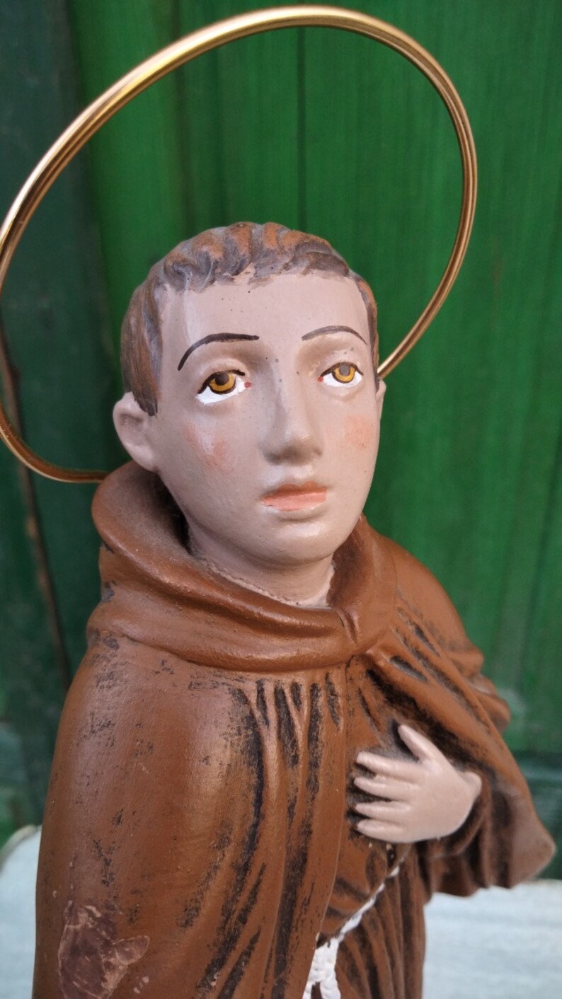 Saint Pascual Bailon, Patron of the Eurcharistic Congresses/ Terracotta ...