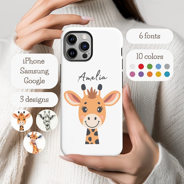 Giraffe iPhone Case - Etsy