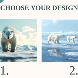 Polar Bear Jigsaw Puzzle Animal Puzzle Landscape 110 252 520 1014 ...