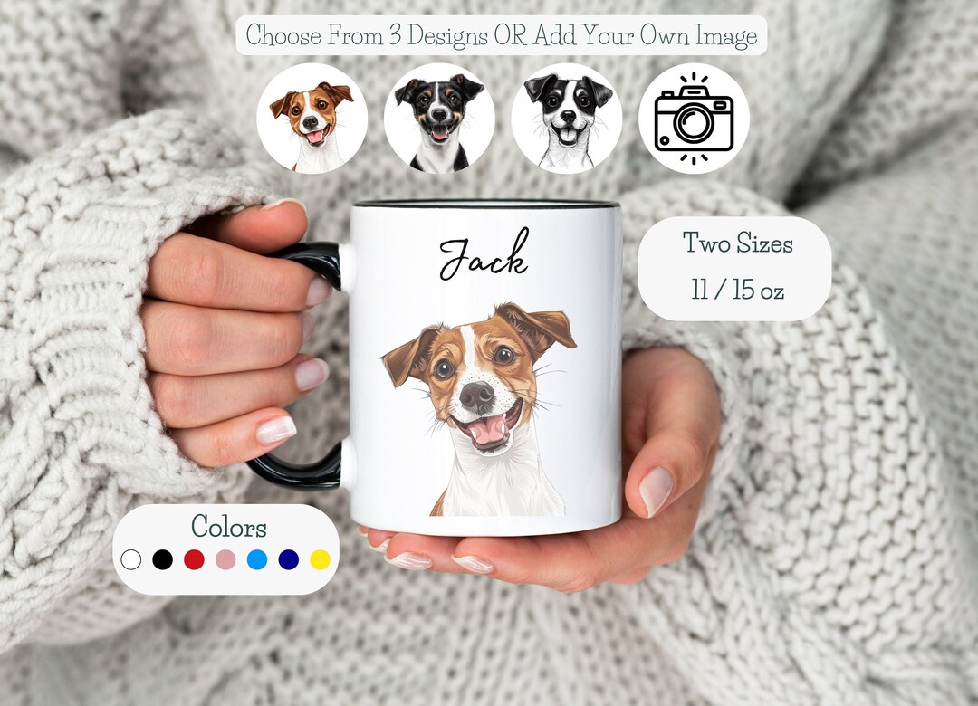 Personalized Jack Russell Mug Jack Russell Gift Custom Pet Parent Gift ...
