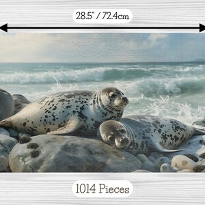 Seal Jigsaw Puzzle Animal Puzzle Landscape 110 252 520 1014 Pieces Seal ...