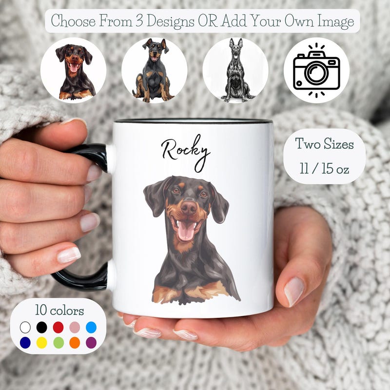 Doberman Mug - Etsy